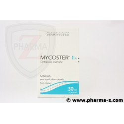 Mycoster 1% Solution Application cutanée
