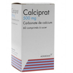 Calciprat 500 mg 60 comprimés